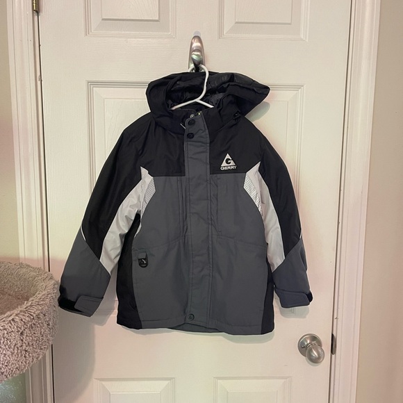 Gerry Weber | Jackets & Coats | Gerry Kids Black And Gray Puffer Ski ...